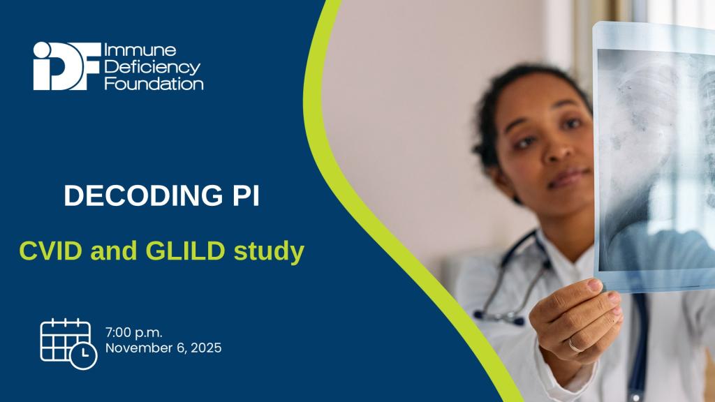 Decoding PI: CVID and GLILD with Dr. Michael Jordan | Immune Deficiency ...